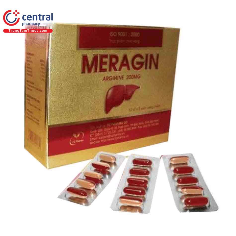 [CHÍNH HÃNG] Thuốc Meragin: bảo vệ, tăng cường chức năng gan