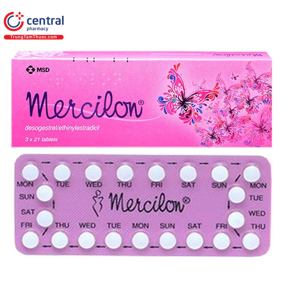 [CHÍNH HÃNG] Thuốc Mercilon MSD tránh thai hằng ngày