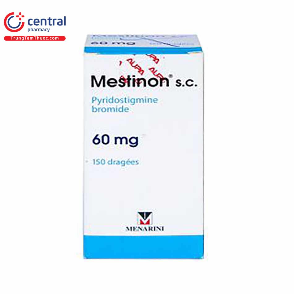 Thuốc Mestinon s.c. 60mg - Thuốc điều trị bệnh nhược cơ