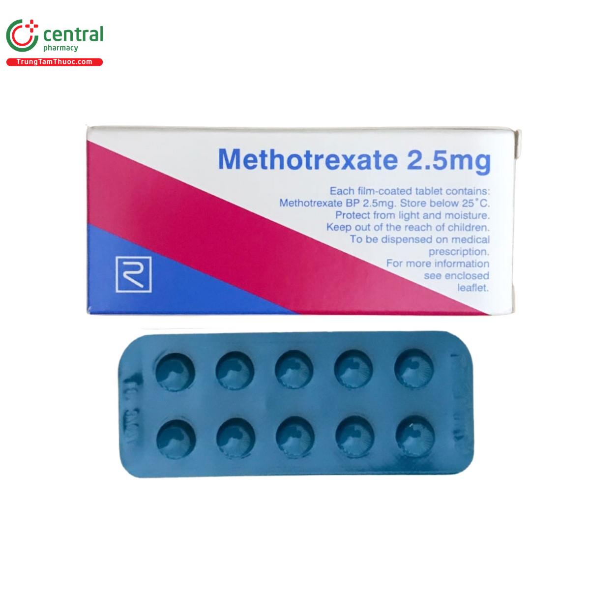 Thuốc Methotrexate PharMaland 2.5mg điều trị vảy nến, viêm khớp, viêm ...