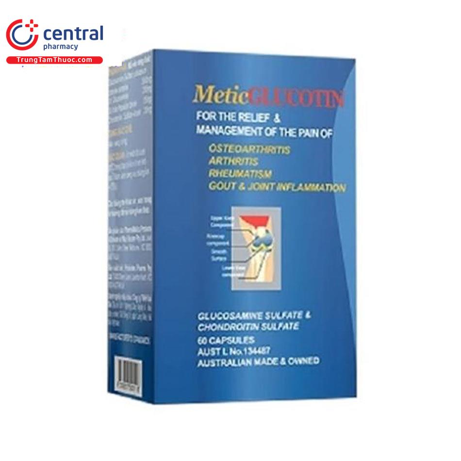Thuốc Metic Glucotin - Giảm triệu chứng các bệnh xương khớp