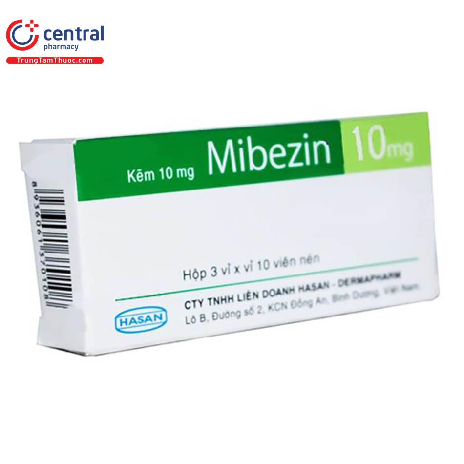 [CHÍNH HÃNG] Mibezin 10mg - Thuốc điều trị cho người bị thiếu hụt kẽm