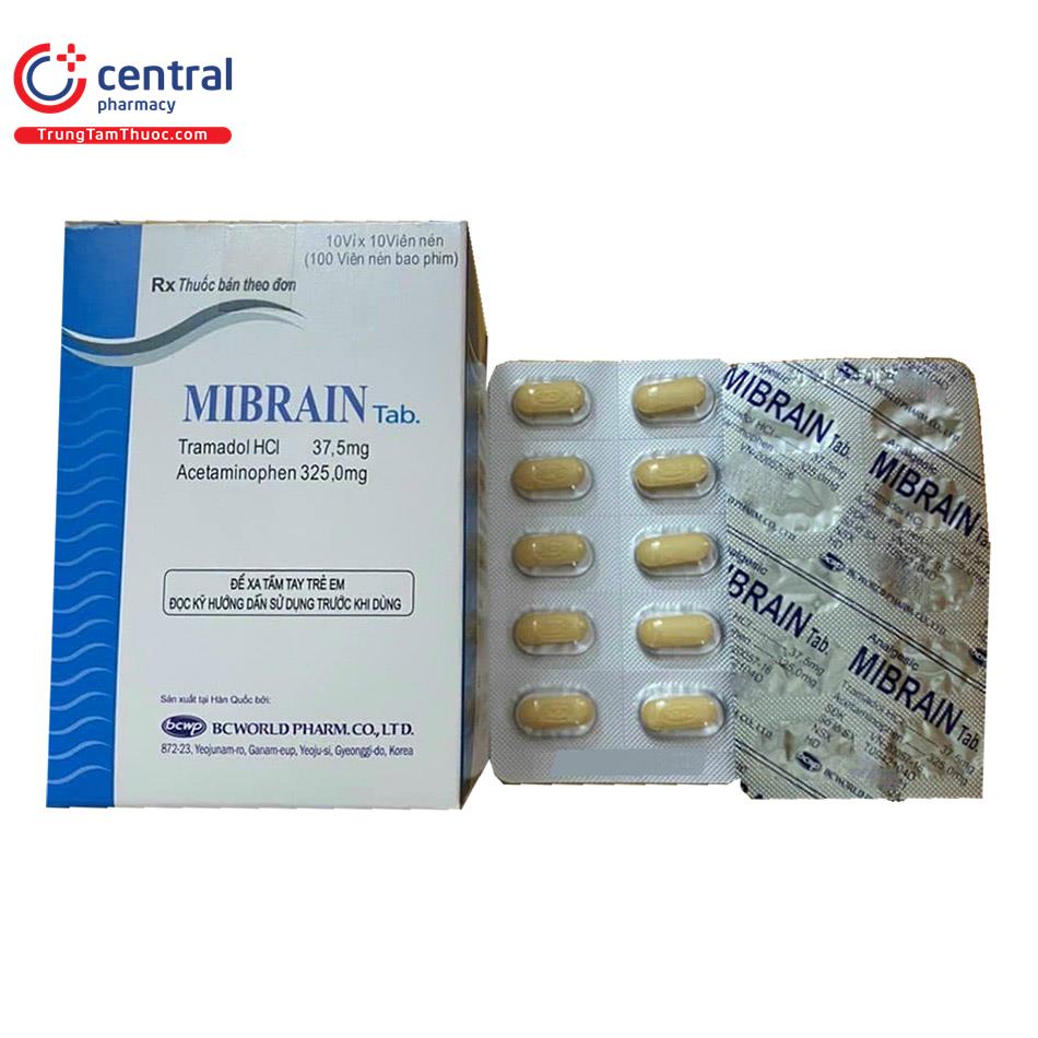 [CHÍNH HÃNG] Thuốc Mibrain tab. giảm đau mức độ vừa và nặng