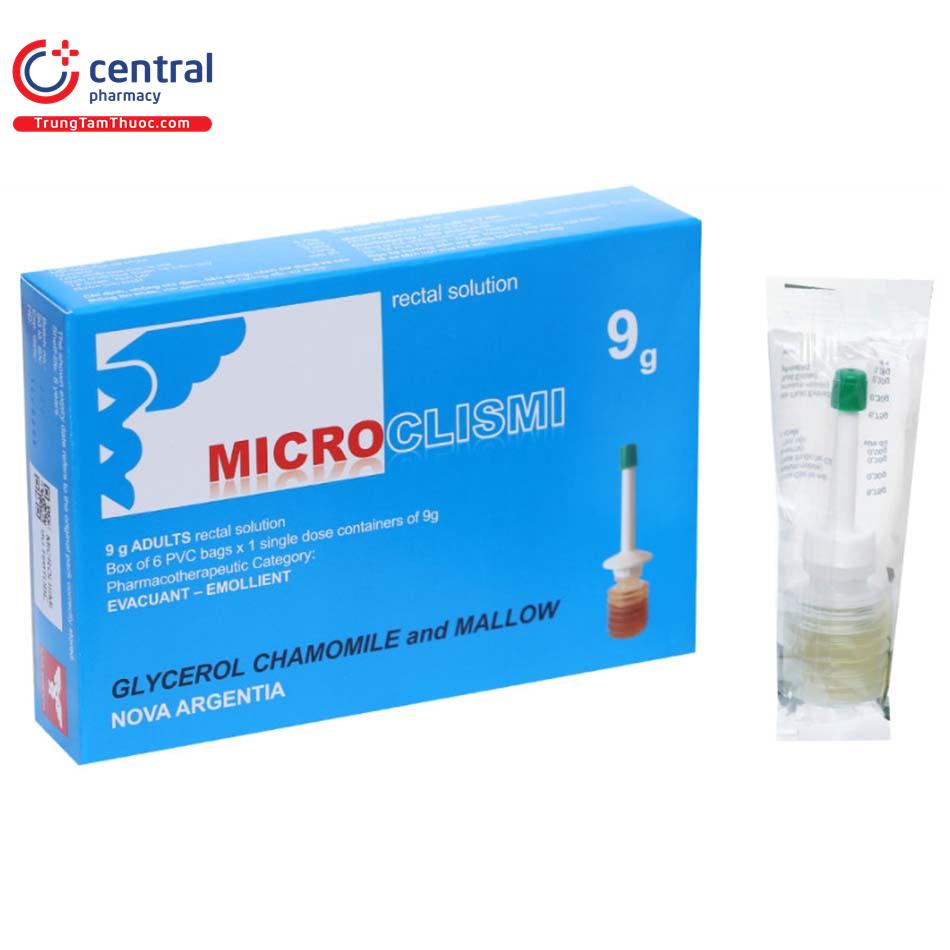 [CHÍNH HÃNG] Thuốc Microclismi 9g hỗ trợ điều trị táo bón