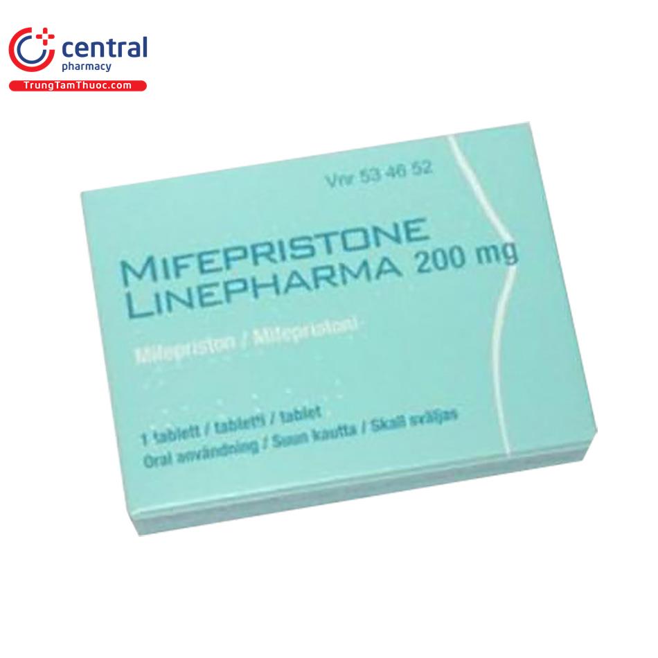 [CHÍNH HÃNG] Thuốc Mifepristone 200mg Line Pharma chấm dứt thai kì