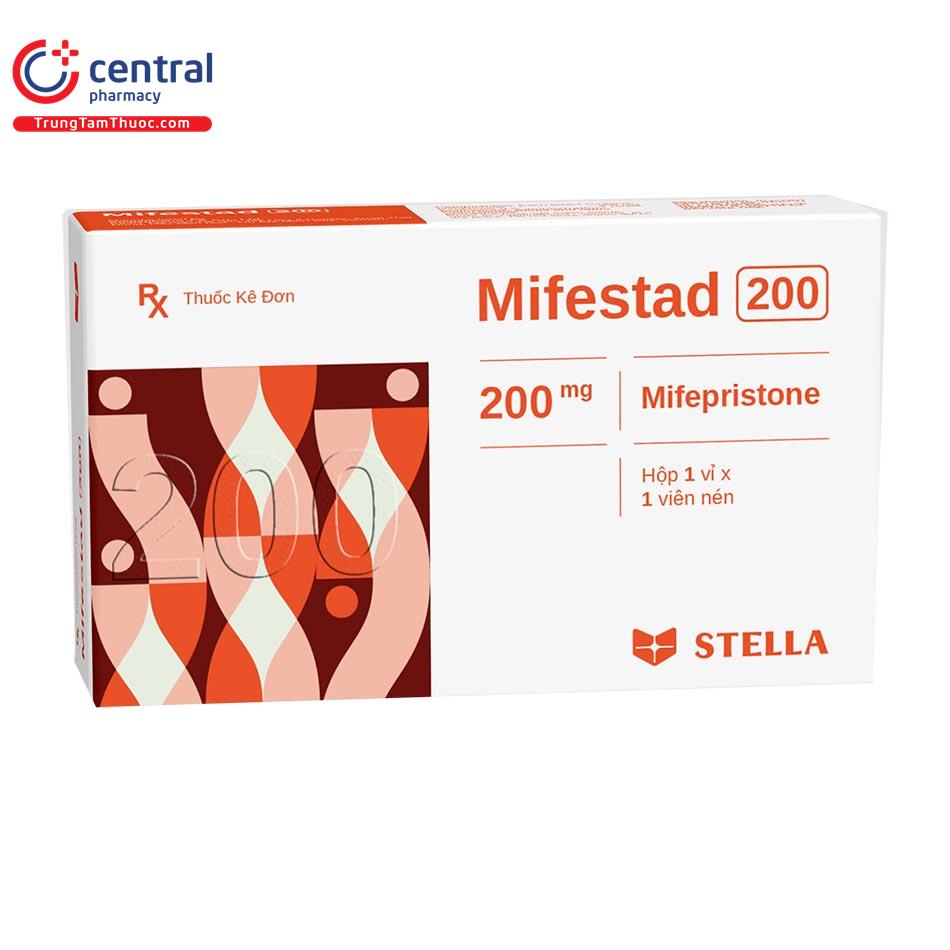 [CHÍNH HÃNG] Thuốc Mifestad 200 gây sảy thai từ 7 tuần thai