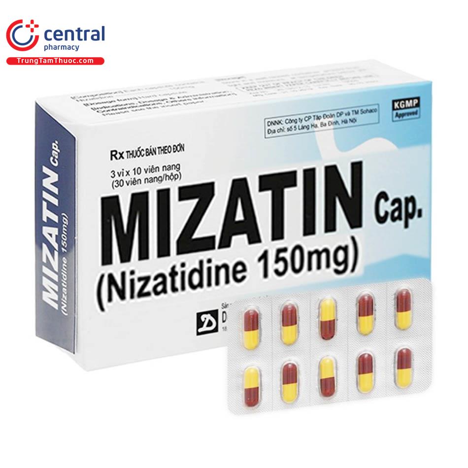 [CHÍNH HÃNG] Thuốc Mizatin Capsule - Chỉ định trong viêm loét dạ dày