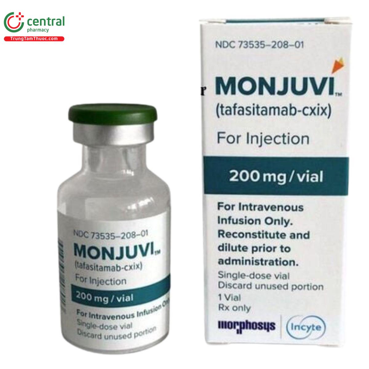 Thuốc Monjuvi 200mg trị ung thư hạch bạch huyết tế bào B lớn lan tỏa