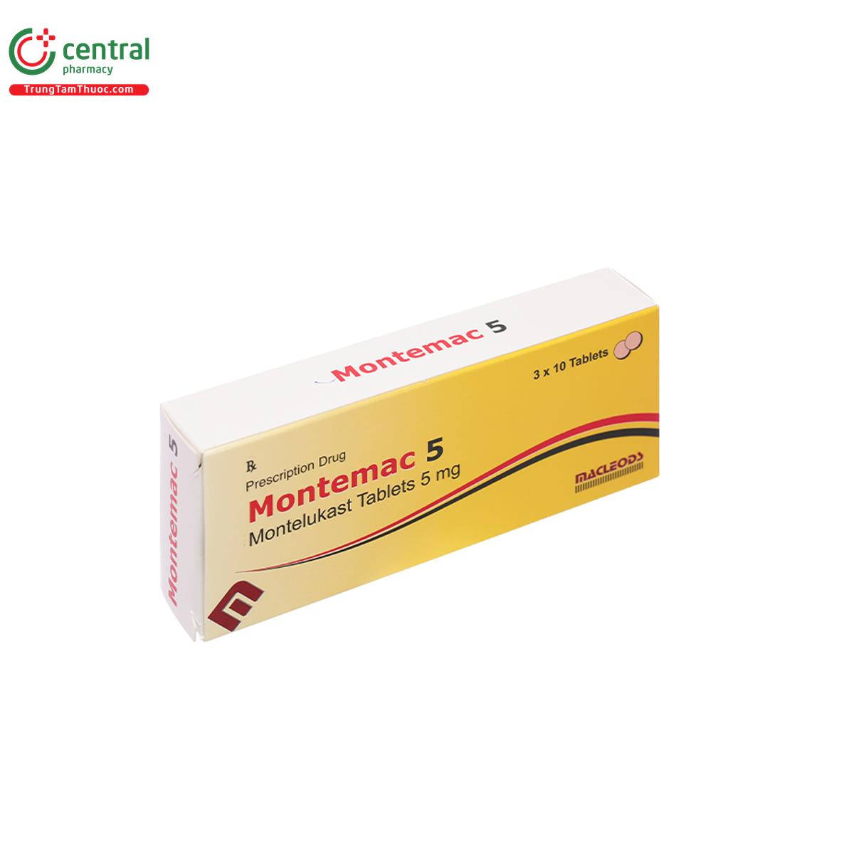 Thuốc Montemac 5 - Dự phòng và điều trị hen suyễn cho trẻ em