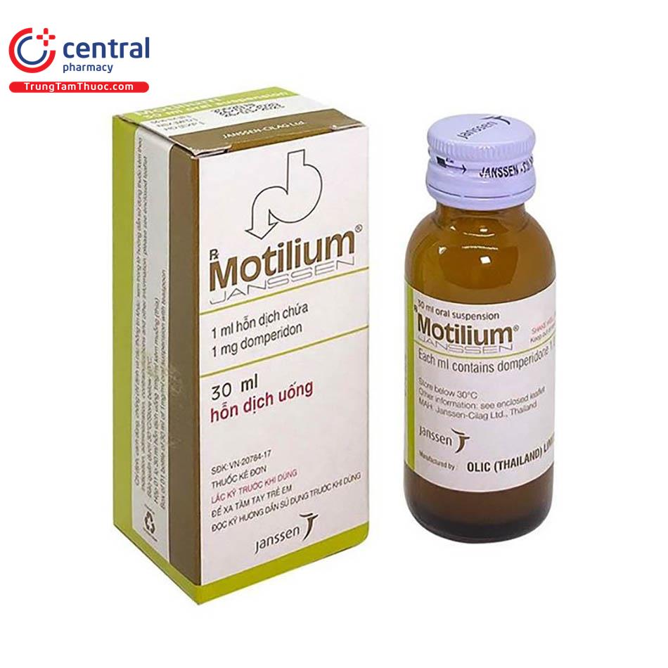 [CHÍNH HÃNG] Thuốc Motilium 1mg/ml 30ml điều trị trào ngược dạ dày
