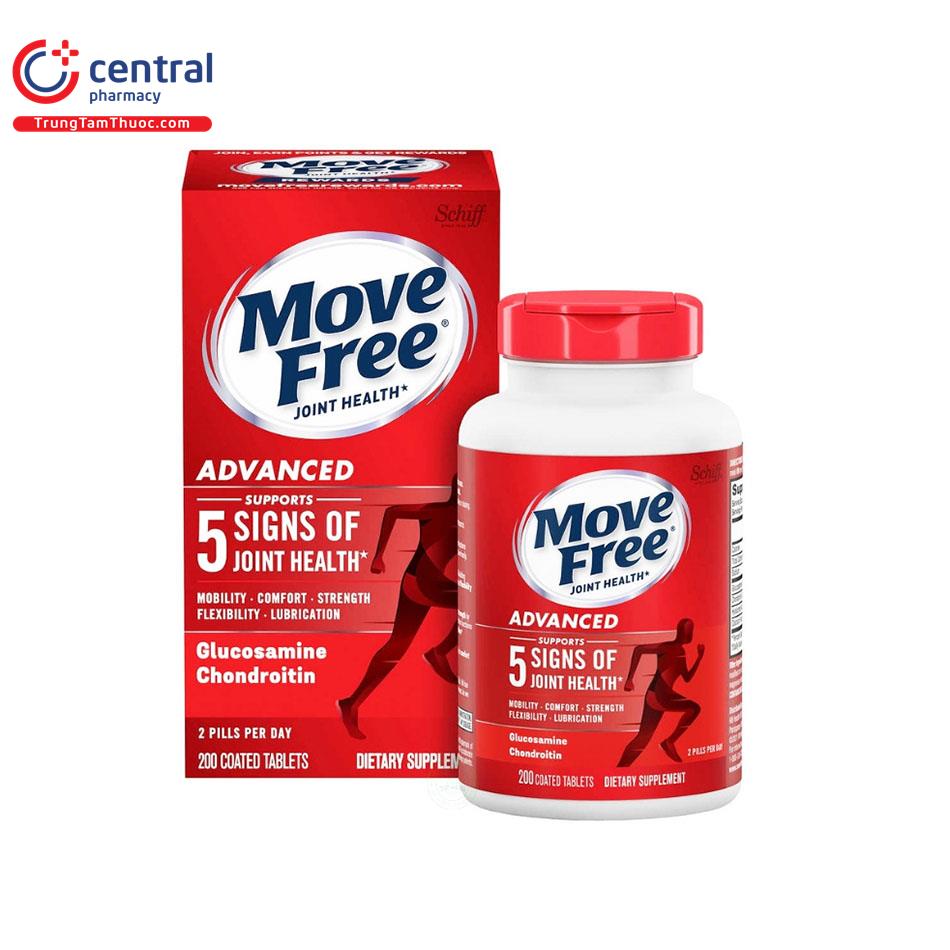 Viên uống hỗ trợ xương khớp Move Free Joint Health Advanced 200 viên
