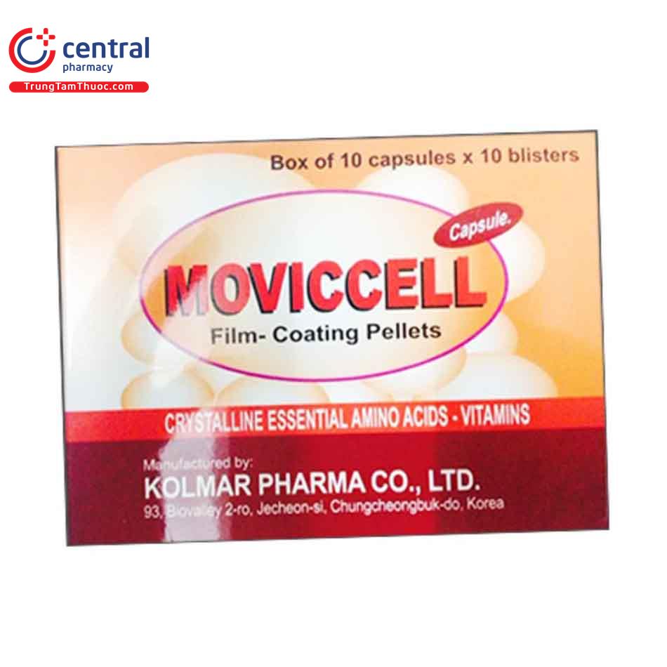Thuốc Moviccell - Thuốc cung cấp vitamin và khoáng chất