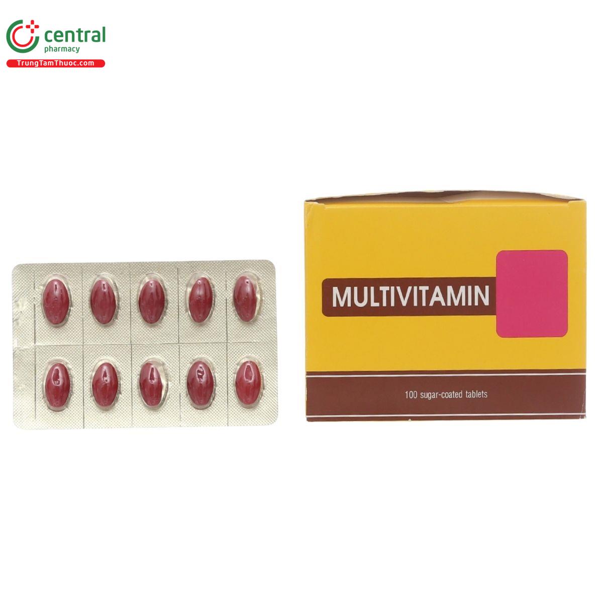 Thuốc Multivitamin TV.Pharm - Phòng thiếu vitamin, bổ sung dinh dưỡng