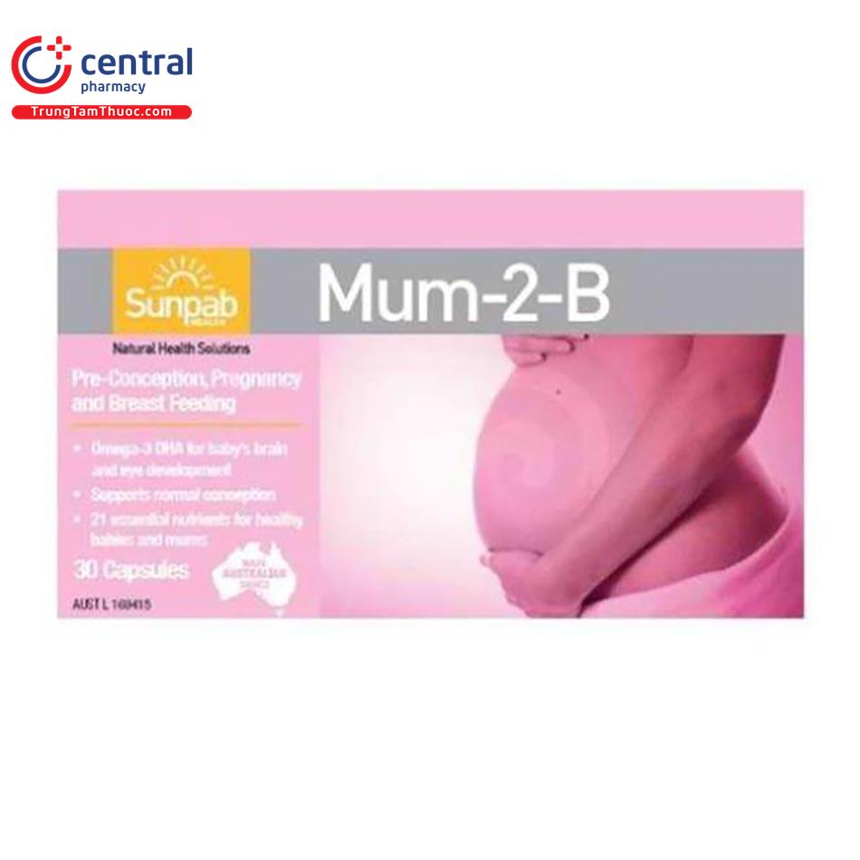 Thuốc Mum-2-B cung cấp vitamin và khoáng chất, nâng cao sức đề kháng