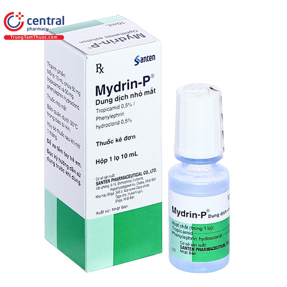 Thuốc Mydrin-P: Công dụng, liều dùng, chống chỉ định