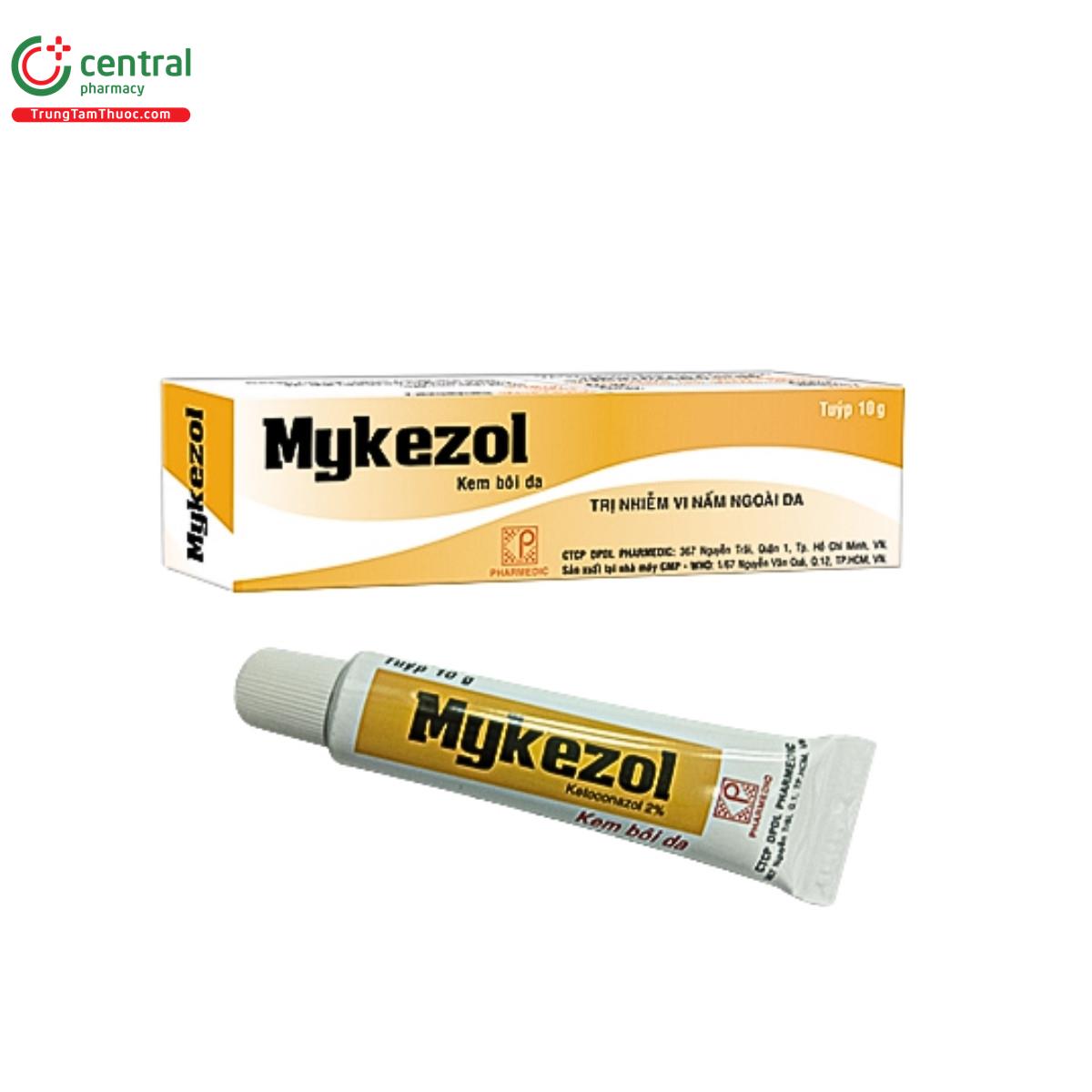 Thuốc Mykezol 10g - Điều trị tại chỗ nhiễm vi nấm ngoài da hiệu quả
