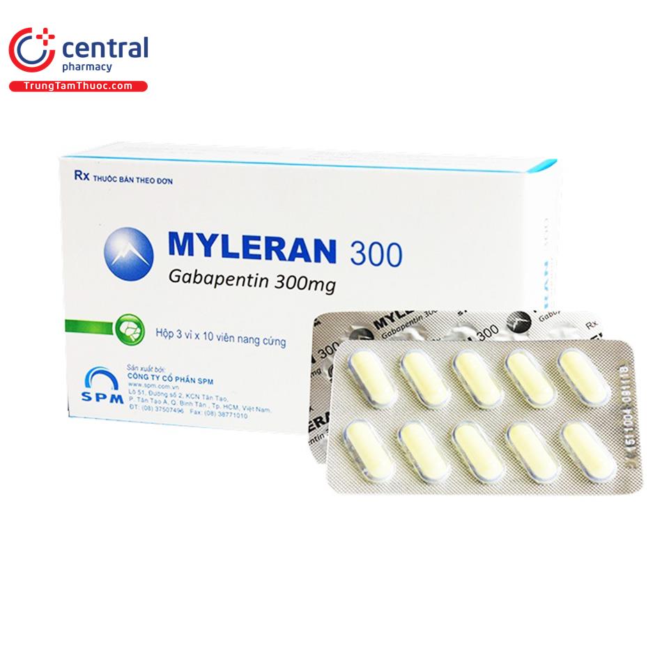 [CHÍNH HÃNG] Thuốc Myleran 300 - điều trị động kinh cục bộ