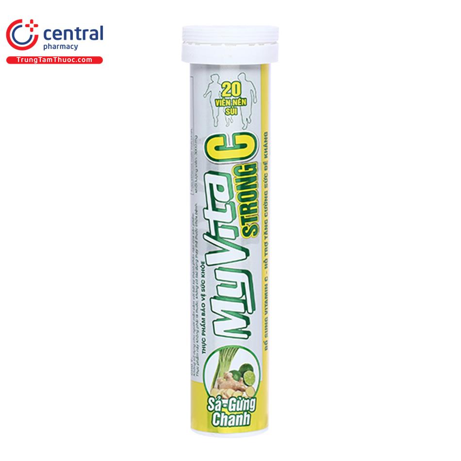 [CHÍNH HÃNG] MyVita Strong C (tuýp 20 viên) - tăng cường đề kháng