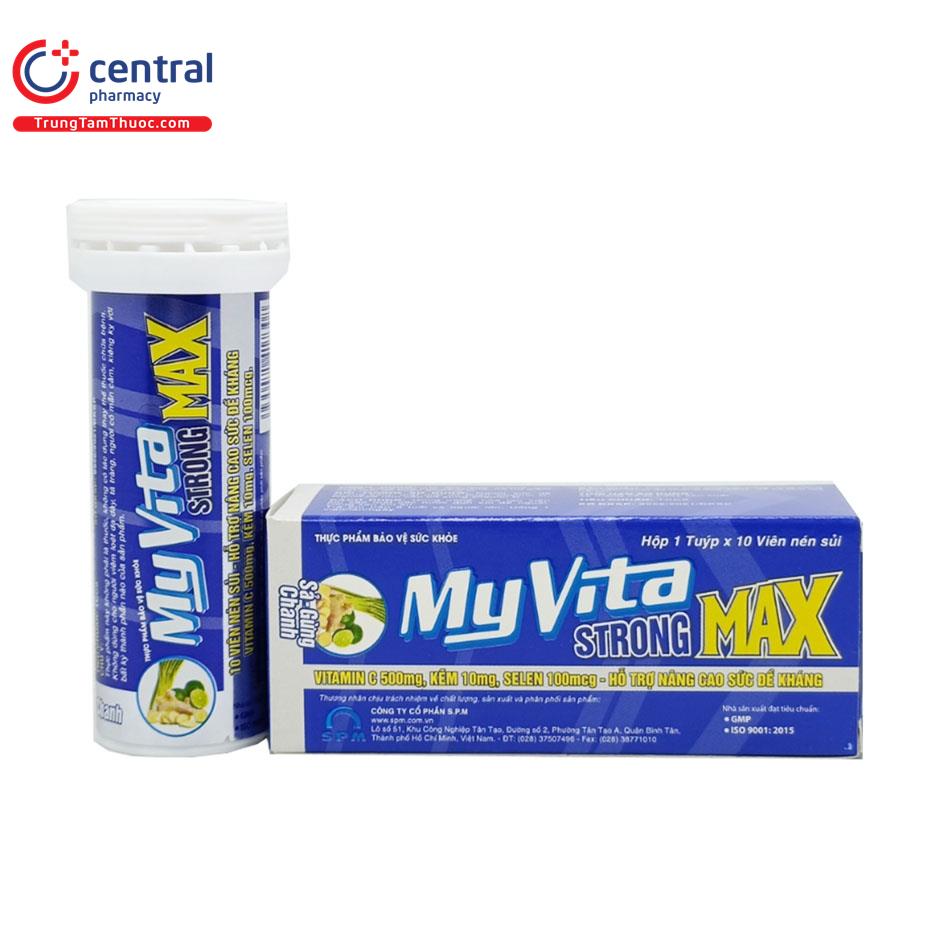 [CHÍNH HÃNG] MyVita Strong Max - hỗ trợ tăng cường sức đề kháng