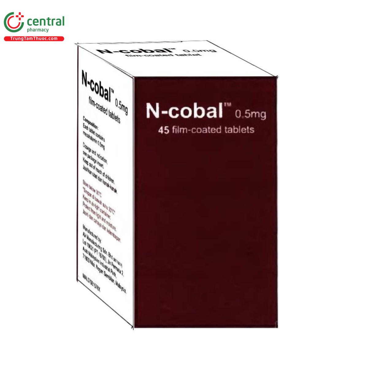 Thuốc N-Cobal - Dùng trong điều trị bệnh thần kinh ngoại biên
