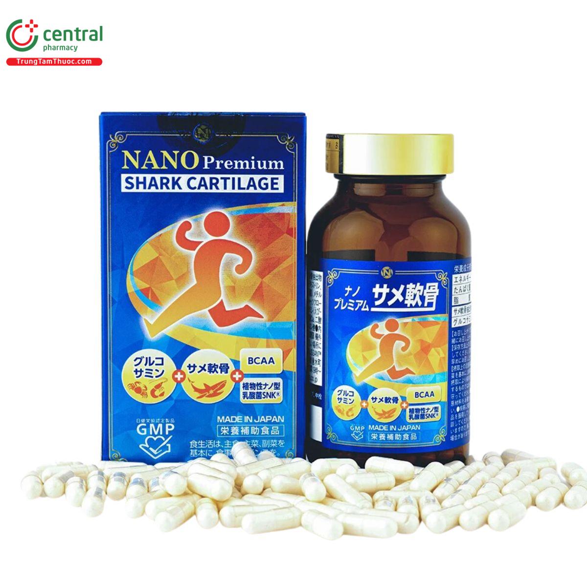 Thuốc Nano Premium Shark Cartilage - Giúp xương khớp luôn khỏe mạnh