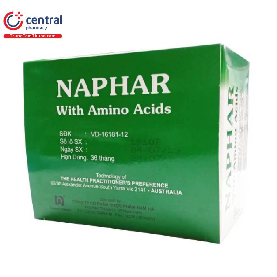 Naphar with amino acids Nam Hà: Công dụng, liều dùng, giá bán