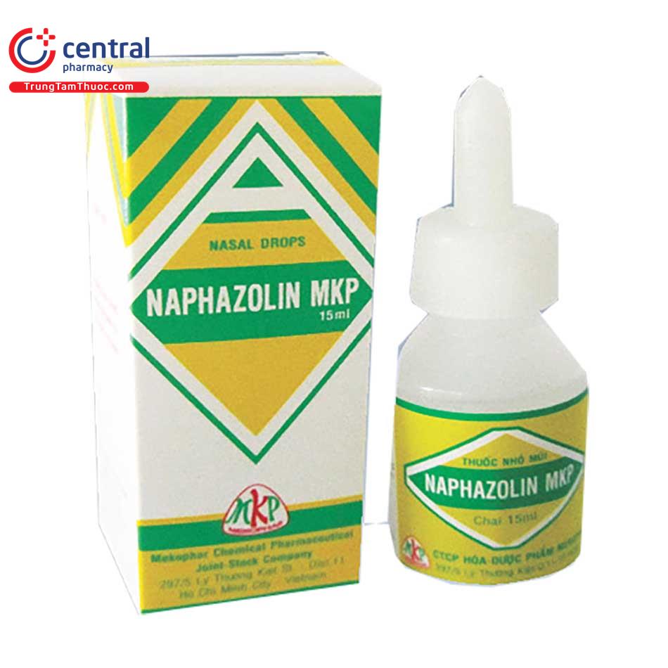 [CHÍNH HÃNG] Thuốc Naphazolin MKP điều trị viêm mũi cấp và mãn tính