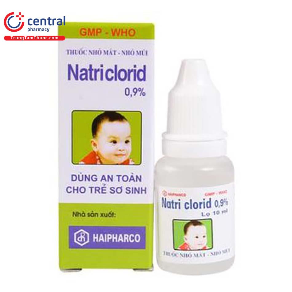 Thuốc Natri Clorid 0.9% 8ml Haipharco: Tác dụng - chỉ định, cách dùng