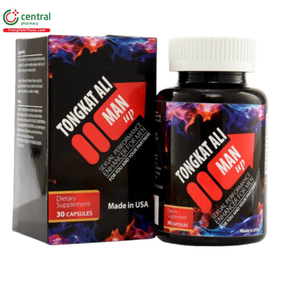 Thuốc Nature Gift Tongkat Ali Man Up tăng cường sinh lý phái mạnh