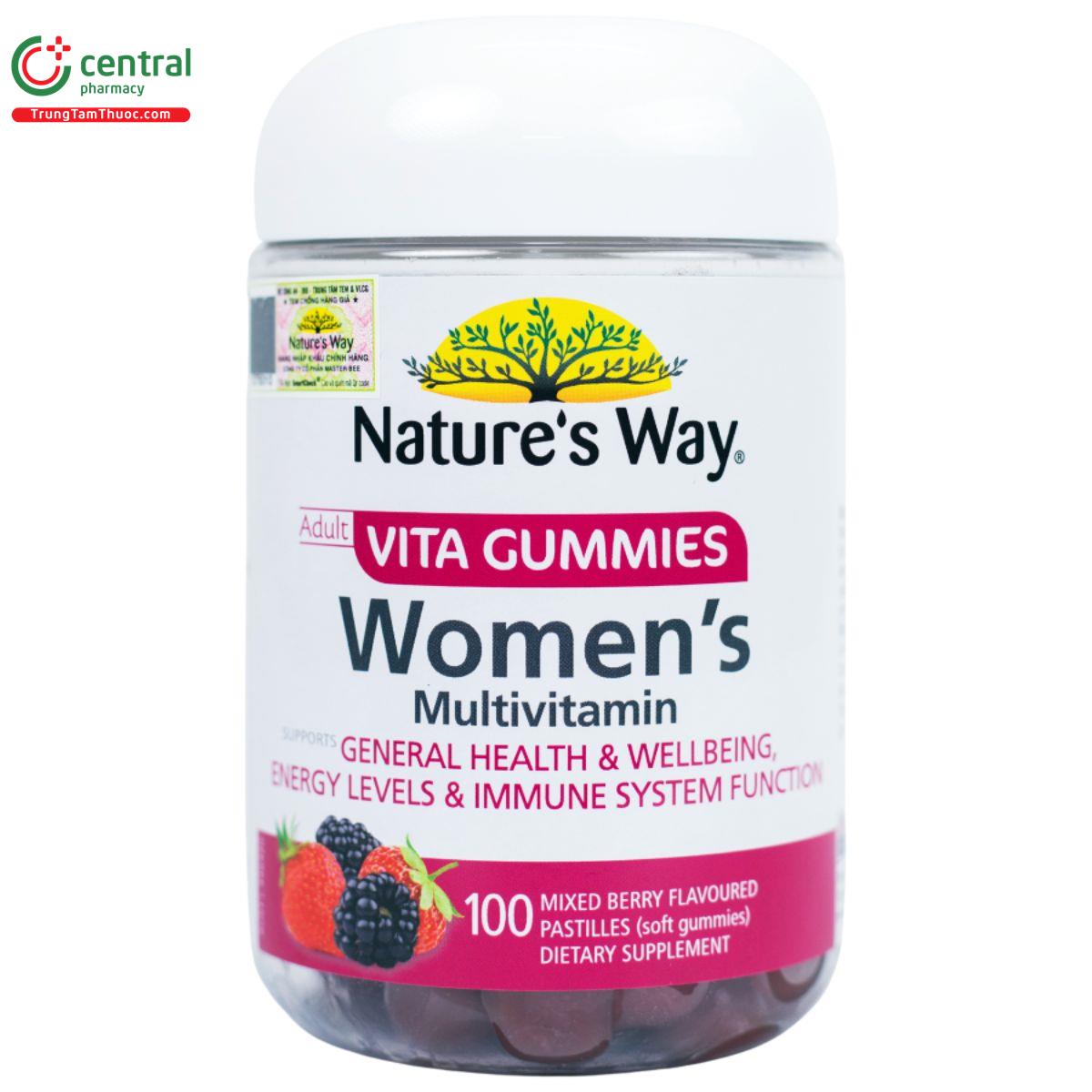 Thuốc Nature’s Way Adult Vita Gummies Women’s Multivitamin giúp phụ nữ ...