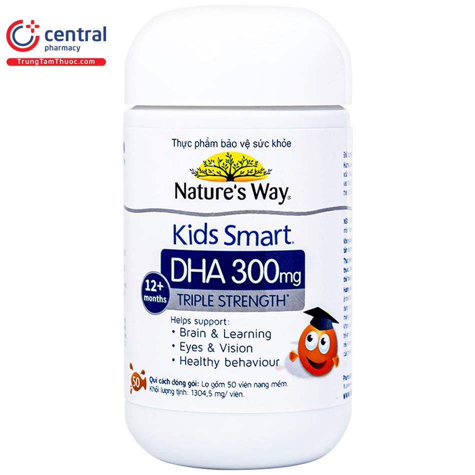[CHÍNH HÃNG] Nature’s Way Kids Smart DHA 300mg cho con thông minh hơn