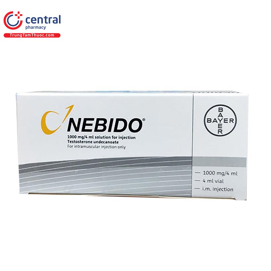 [CHÍNH HÃNG] Thuốc Nebido 1000mg/4ml - Tăng cường sinh lý nam