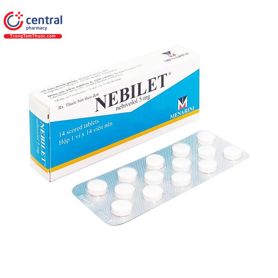 Thuốc Nebilet: Chỉ định, liều dùng và lưu ý sử dụng