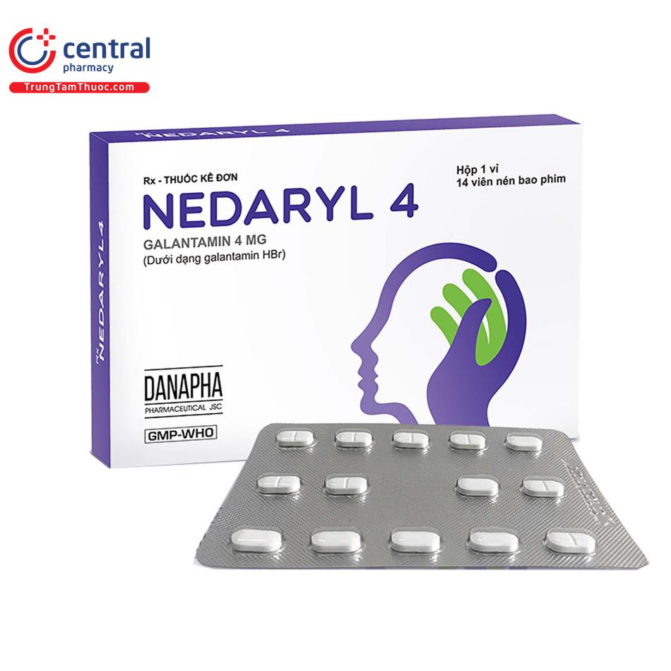 [CHÍNH HÃNG] Thuốc Nedaryl 4 - Thuốc điều trị bệnh Alzheimer hiệu quả