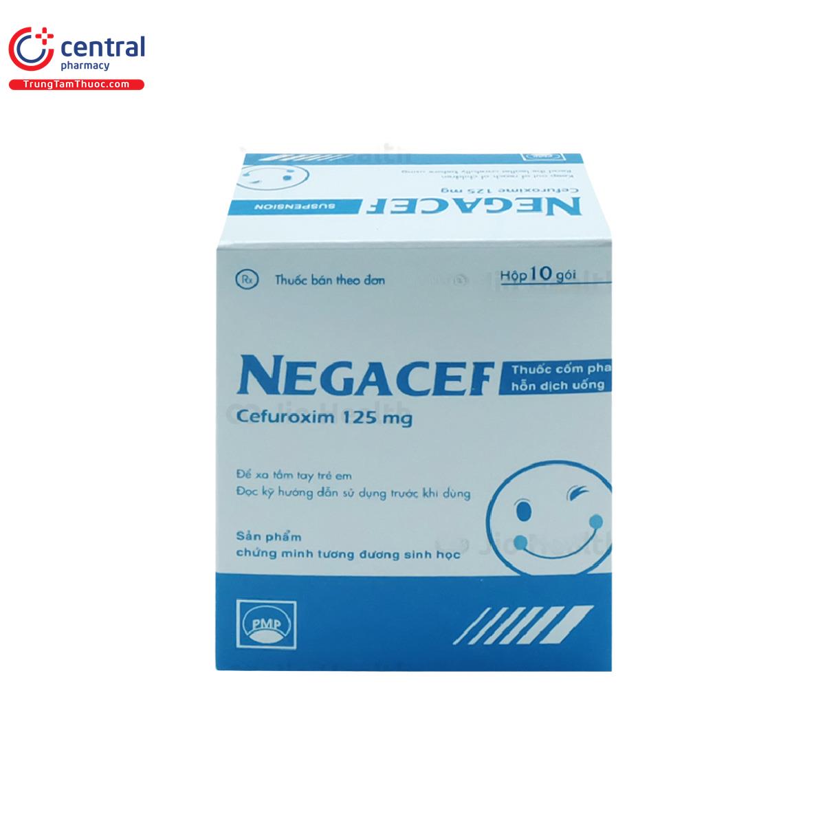 Thuốc Negacef 125mg - Thuốc điều trị nhiễm khuẩn của Pymepharco