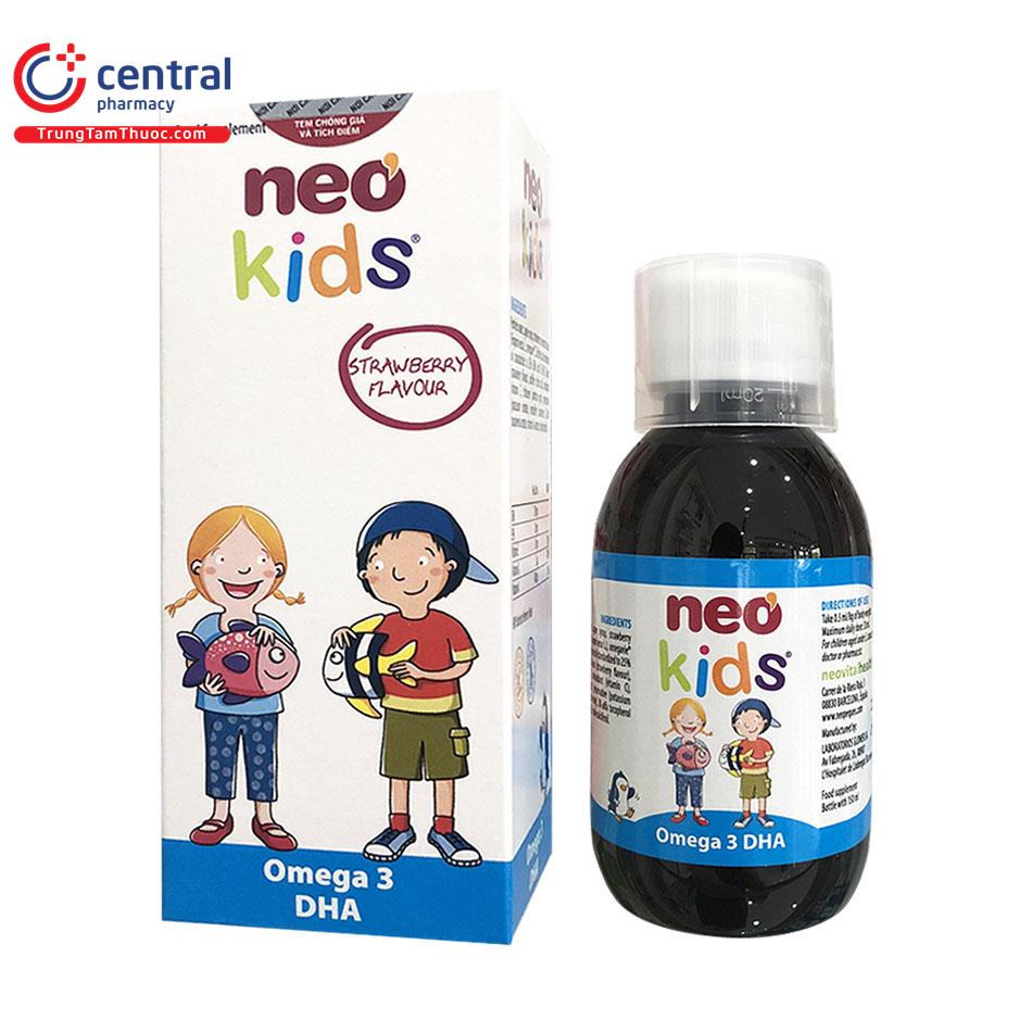 [CHÍNH HÃNG] Siro Neo Kids Omega 3 DHA cho mắt sáng, thông minh