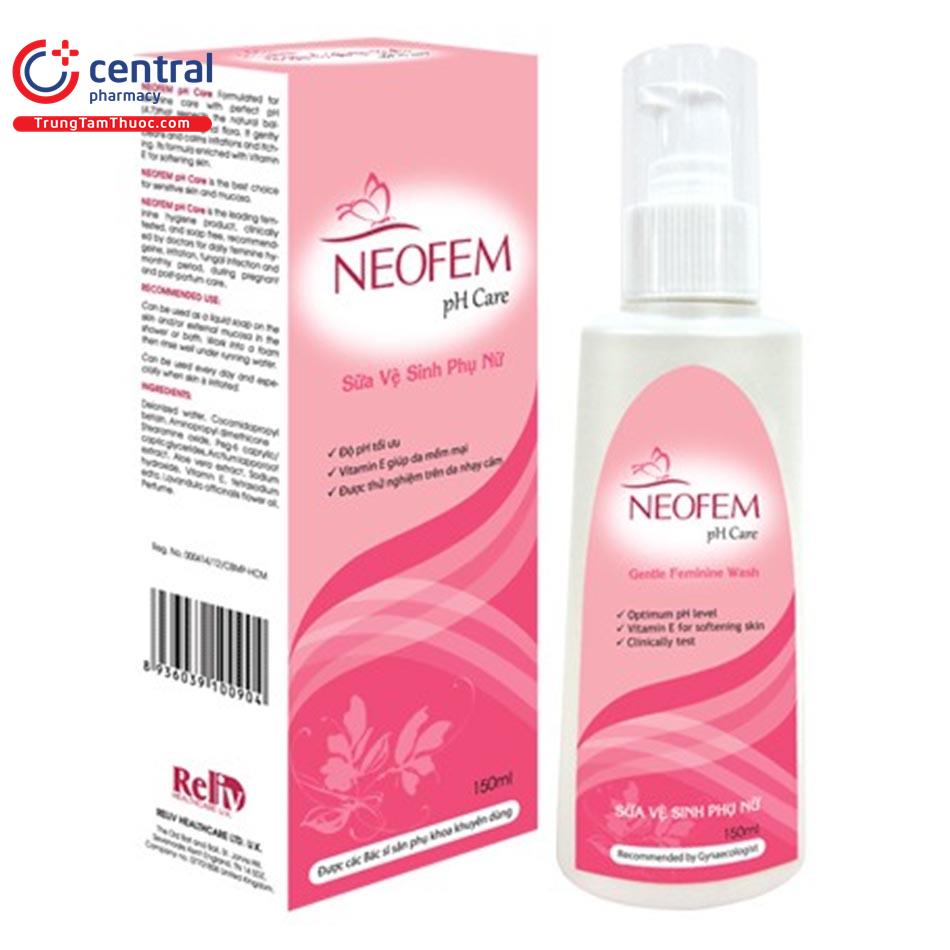 [CHÍNH HÃNG] Dung dịch Neofem pH Care -bảo vệ và nâng niu vùng kín