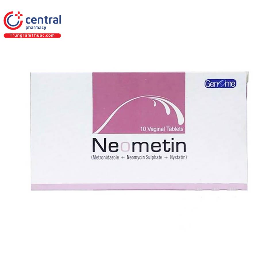Thuốc Neometin - Viên đặt điều trị viêm âm đạo hiệu quả