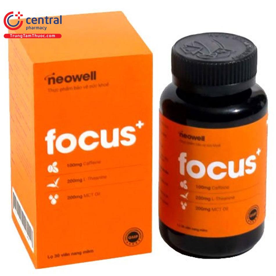 [CHÍNH HÃNG] NeoWell Focus+ tăng cường tỉnh táo, giảm bồn chồn