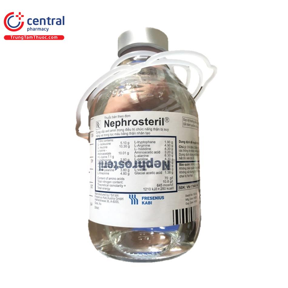 [CHÍNH HÃNG] Dịch truyền Nephrosteril 250ml cung cấp chất đạm
