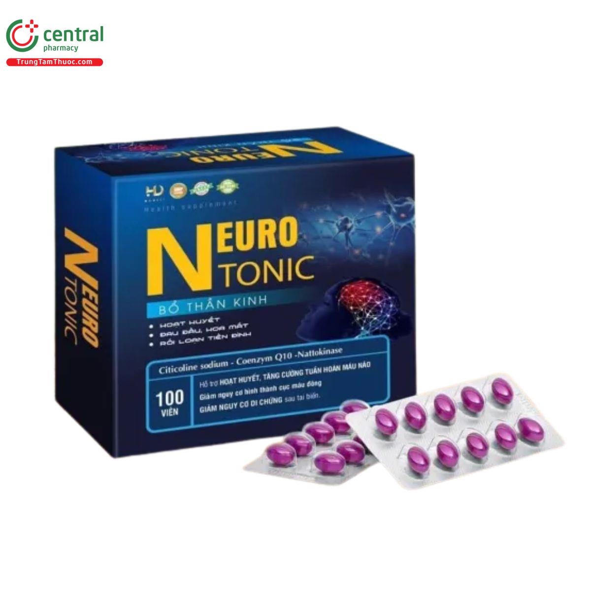 Thuốc Neuro Tonic - Hoạt huyết, giảm đau đầu, chóng mặt, ù tai