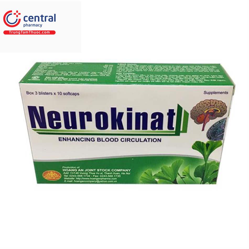 Thuốc Neurokinat (hộp 3 vỉ): Chỉ định và liều dùng