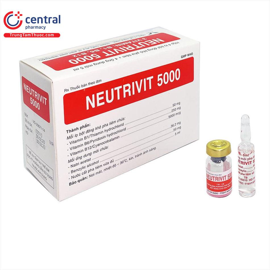 [CHÍNH HÃNG] Thuốc Neutrivit 5000 - điều trị viêm dây thần kinh