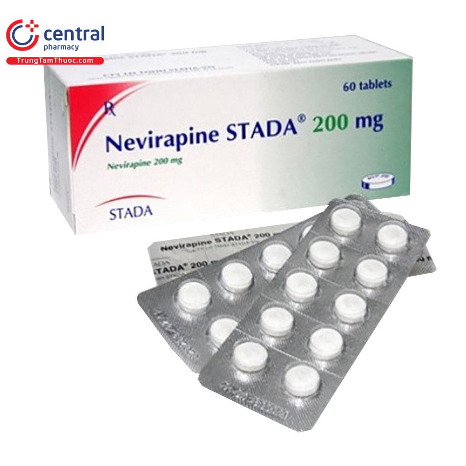 [CHÍNH HÃNG] Thuốc Nevirapine STADA 200mg - thuốc điều trị HIV tuyp 1