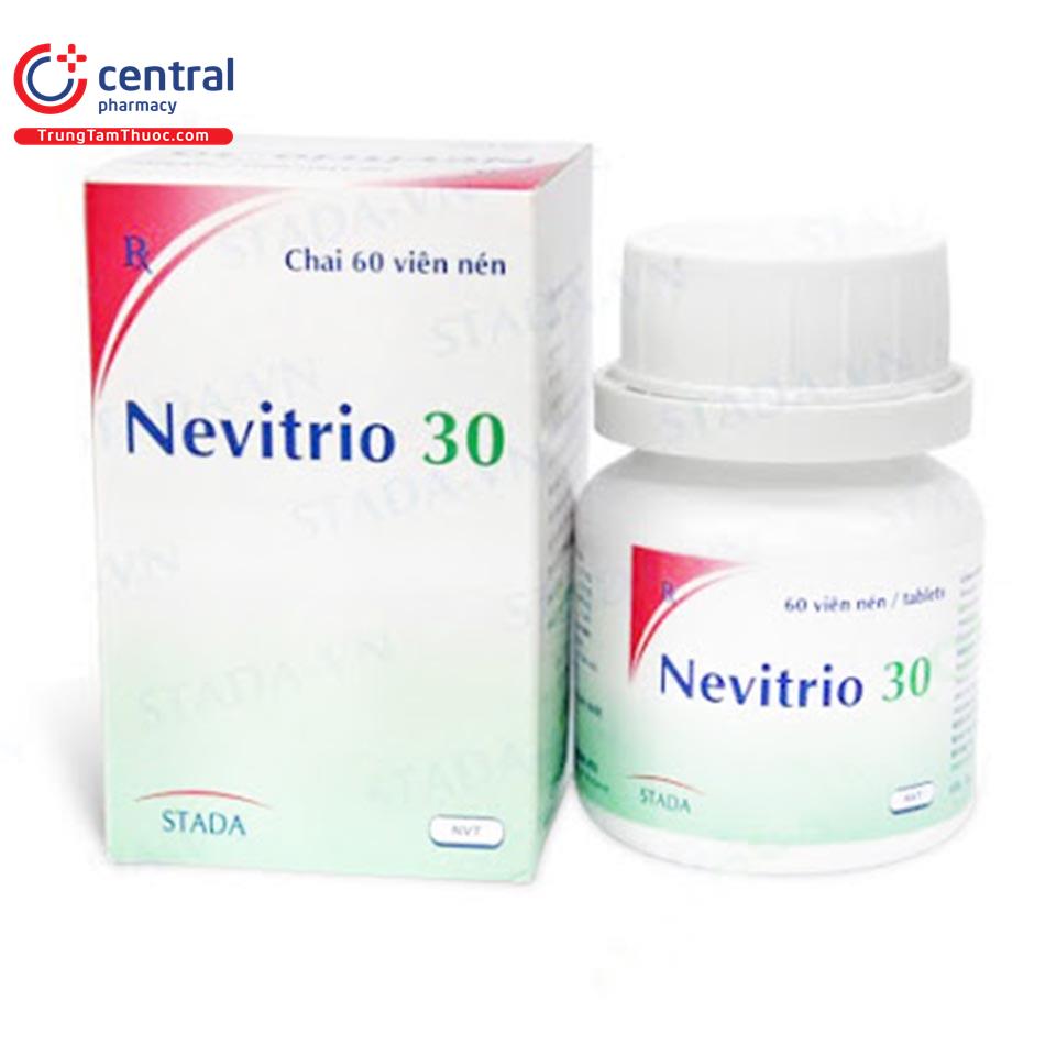 Thuốc Nevitrio 30: chỉ định, liều dùng, cách dùng hiệu quả