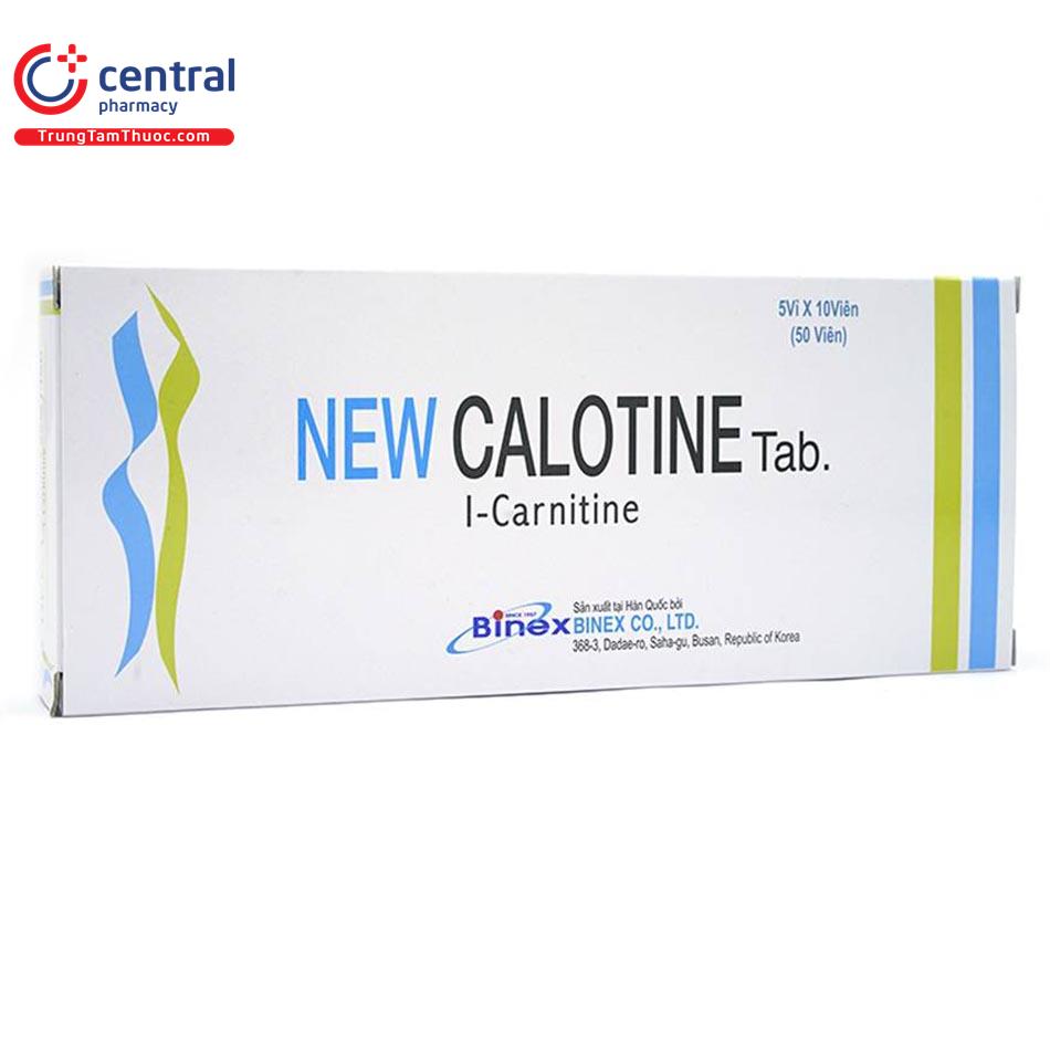 Thuốc New Calotine Tab.: tác dụng, liều dùng, lưu ý