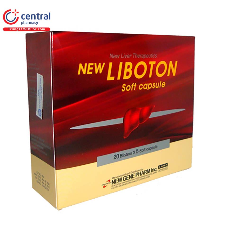 Thuốc New Liboton - Thuốc điều trị suy gan, viêm gan, gan nhiễm mỡ