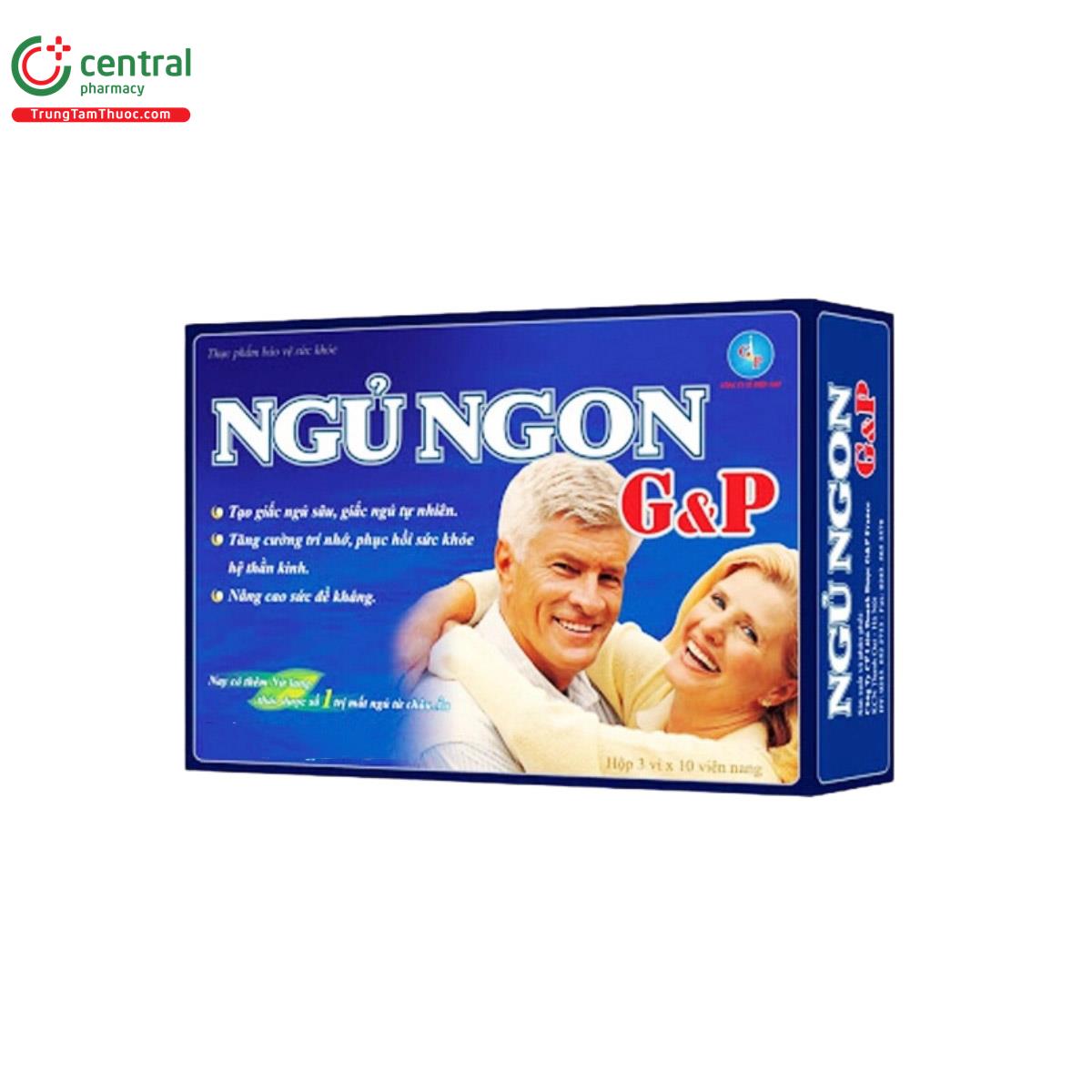 Thuốc Ngủ ngon G&P - Giải pháp tạo giấc ngủ sâu, tự nhiên, sảng khoái