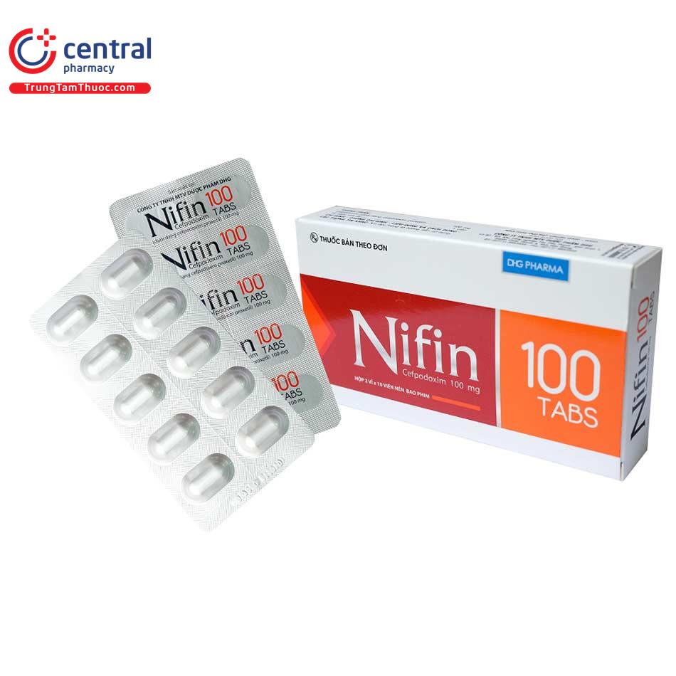 [CHÍNH HÃNG] Thuốc Nifin 100 Tabs - Tác dụng , liều dùng và giá bán