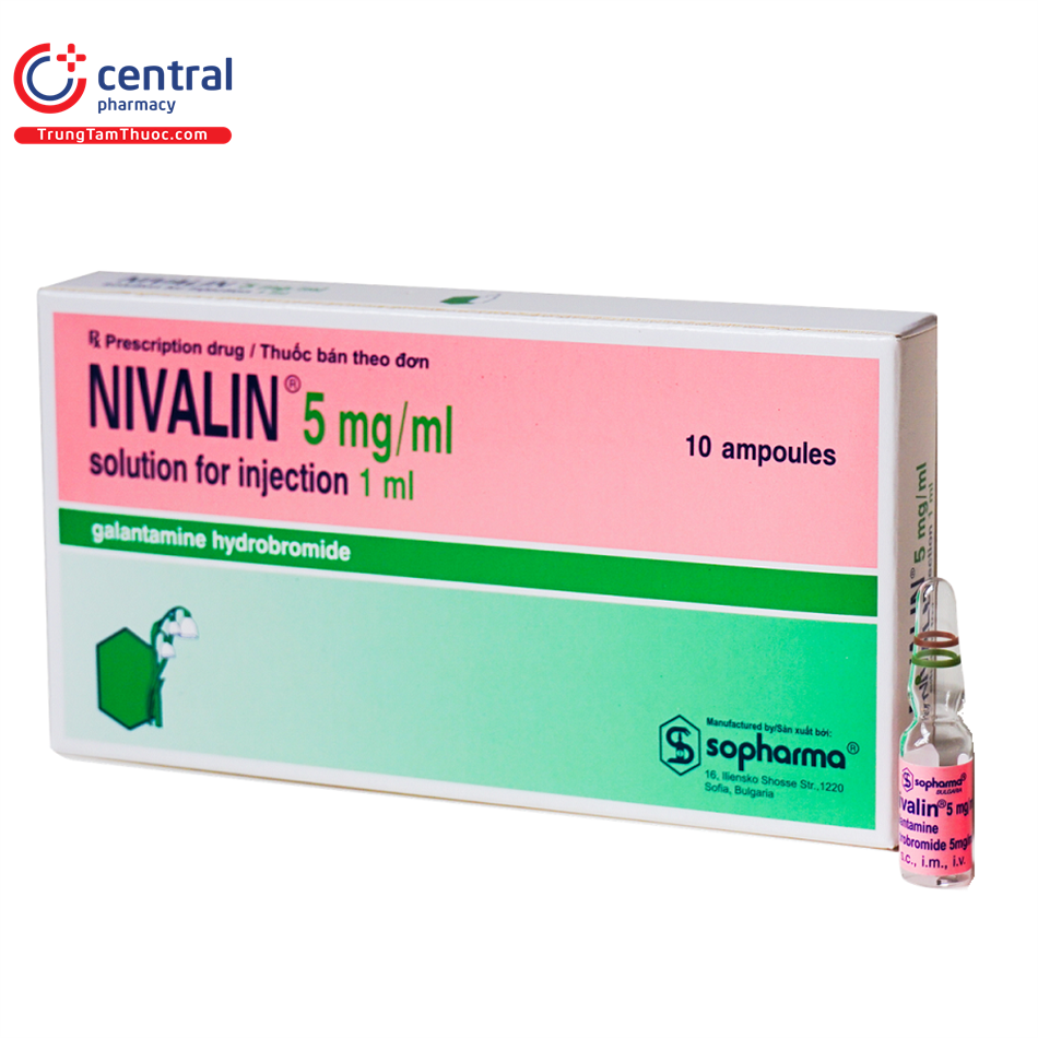Thuốc Nivalin 5mg/ml: Chỉ định, liều dùng và lưu ý sử dụng
